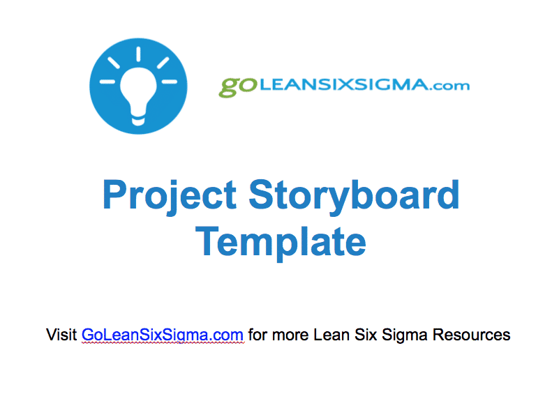 storyboard-goleansixsigma